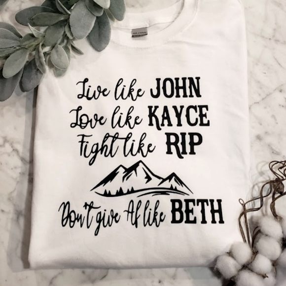 Gildan | Tops | Yellowstone Shirt Dutton Ranch Popular Cute John Kayce ...